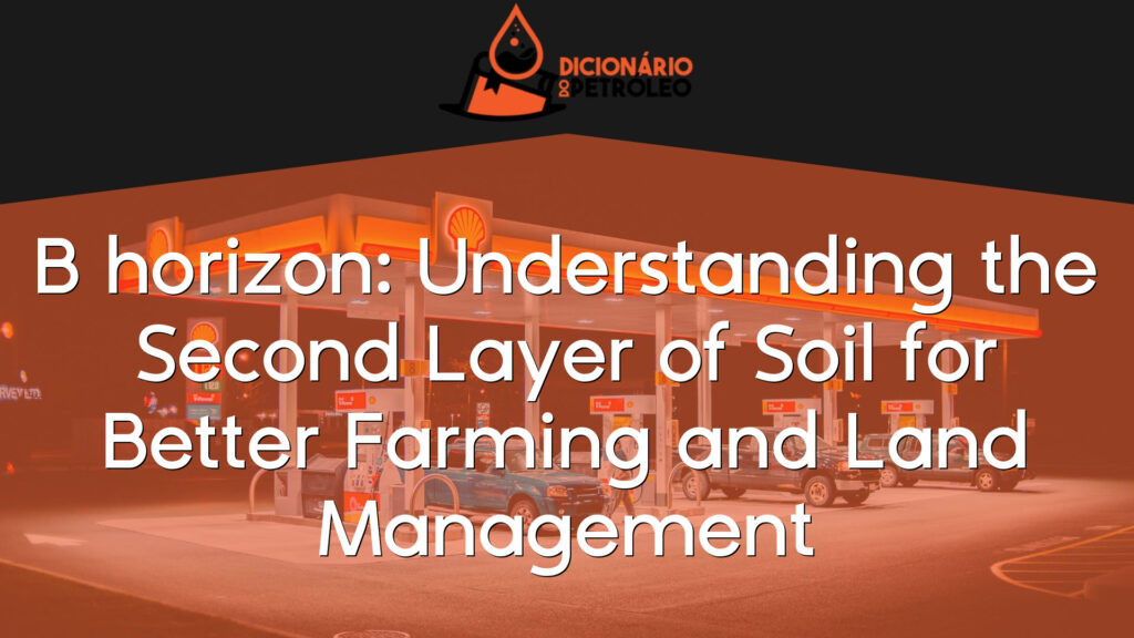 B horizon: Understanding the Second Layer of Soil for Better Farming ...