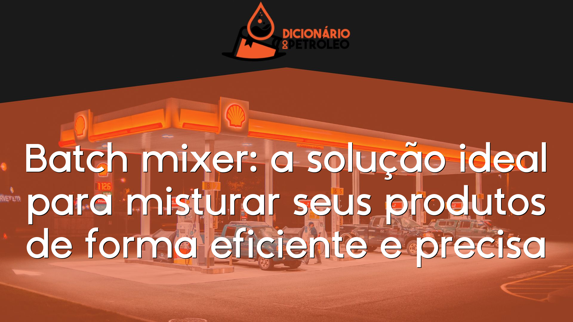 Batch mixer: a solução ideal para misturar seus produtos de forma ...